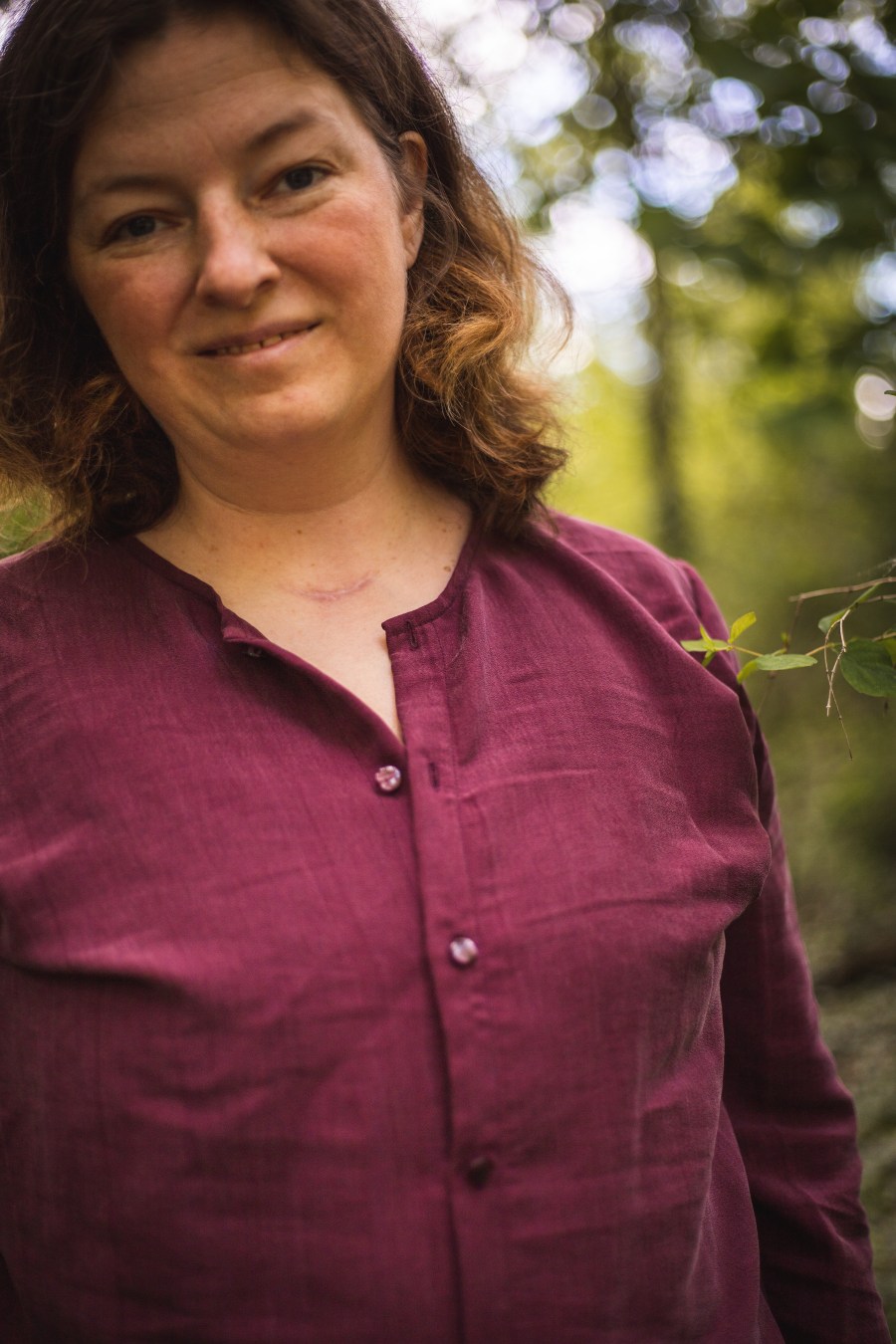 Damenbluse „IDA“ nähen lernen, Buch SLOW FASHON